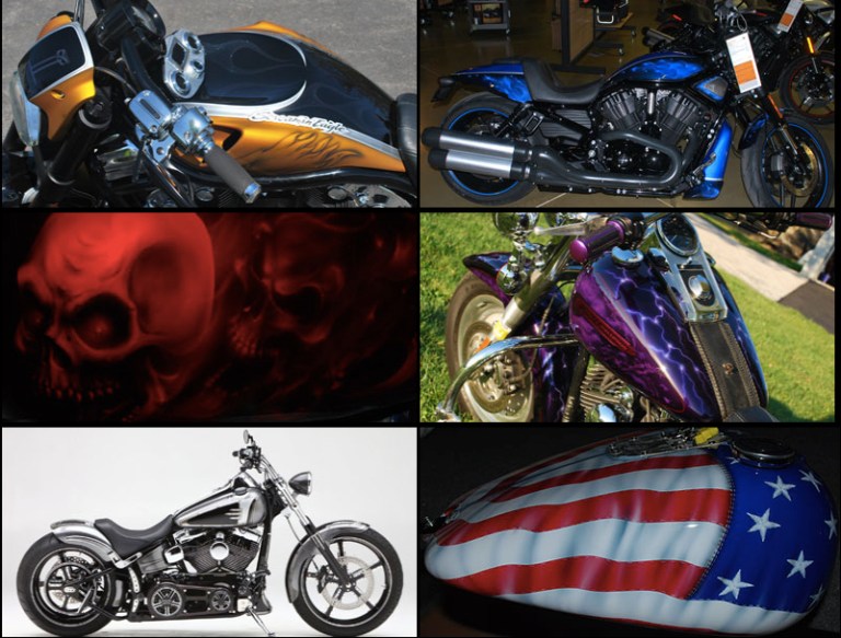 Motorcycle Sample Projects II – JT's Custom Paint Garage